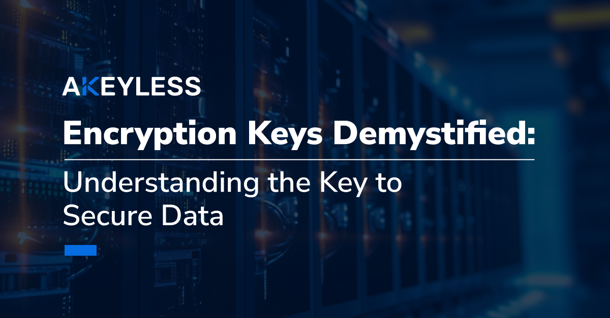 Encryption Keys Demystified: The Key to Secure Data | Akeyless